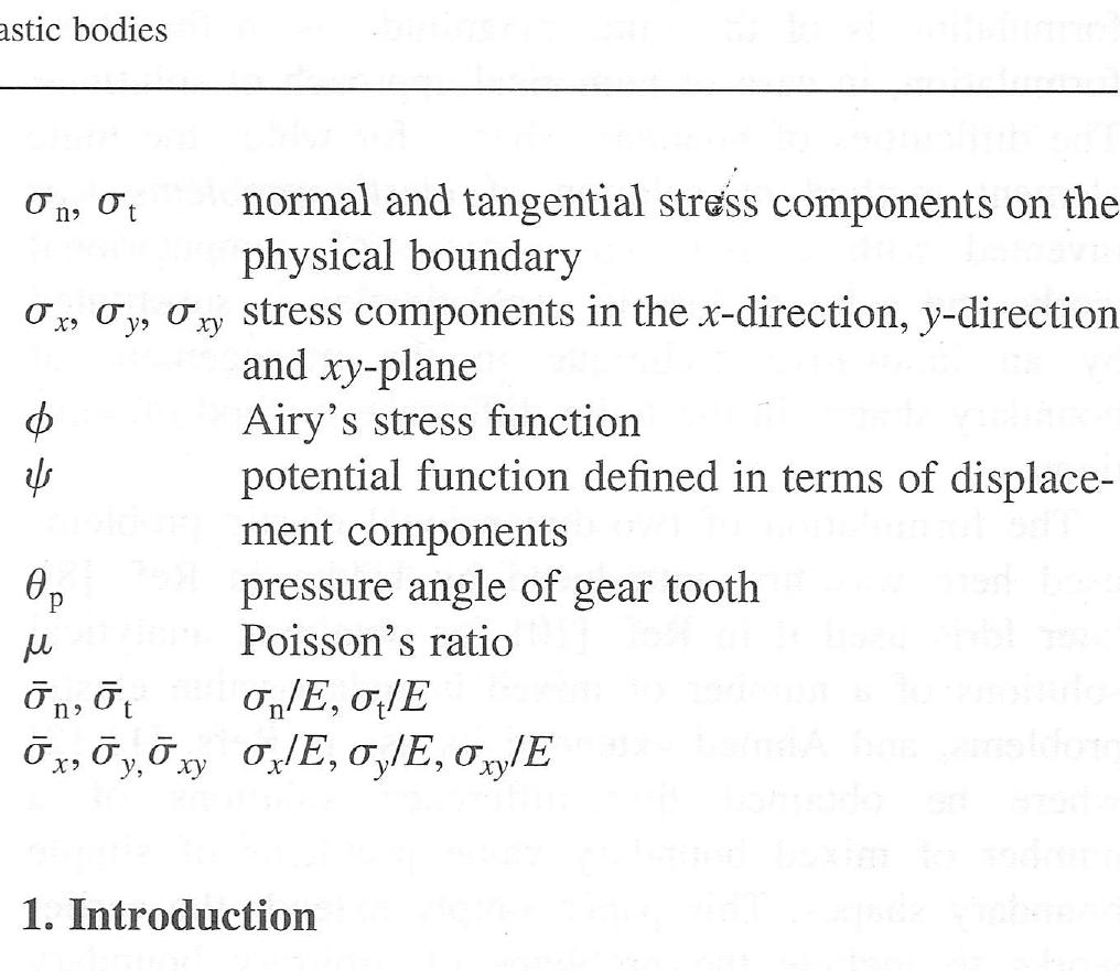 Elasticity is now a classical subject and its problems are