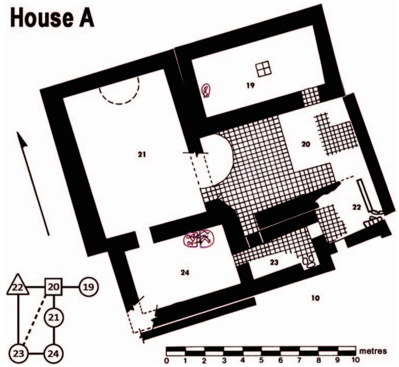 House a at tell billa, levels ia and ii, with spatial syntax