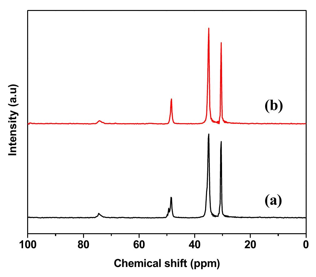 Cp '3c-'h mas nmr spectra of as-synthesized pure silica