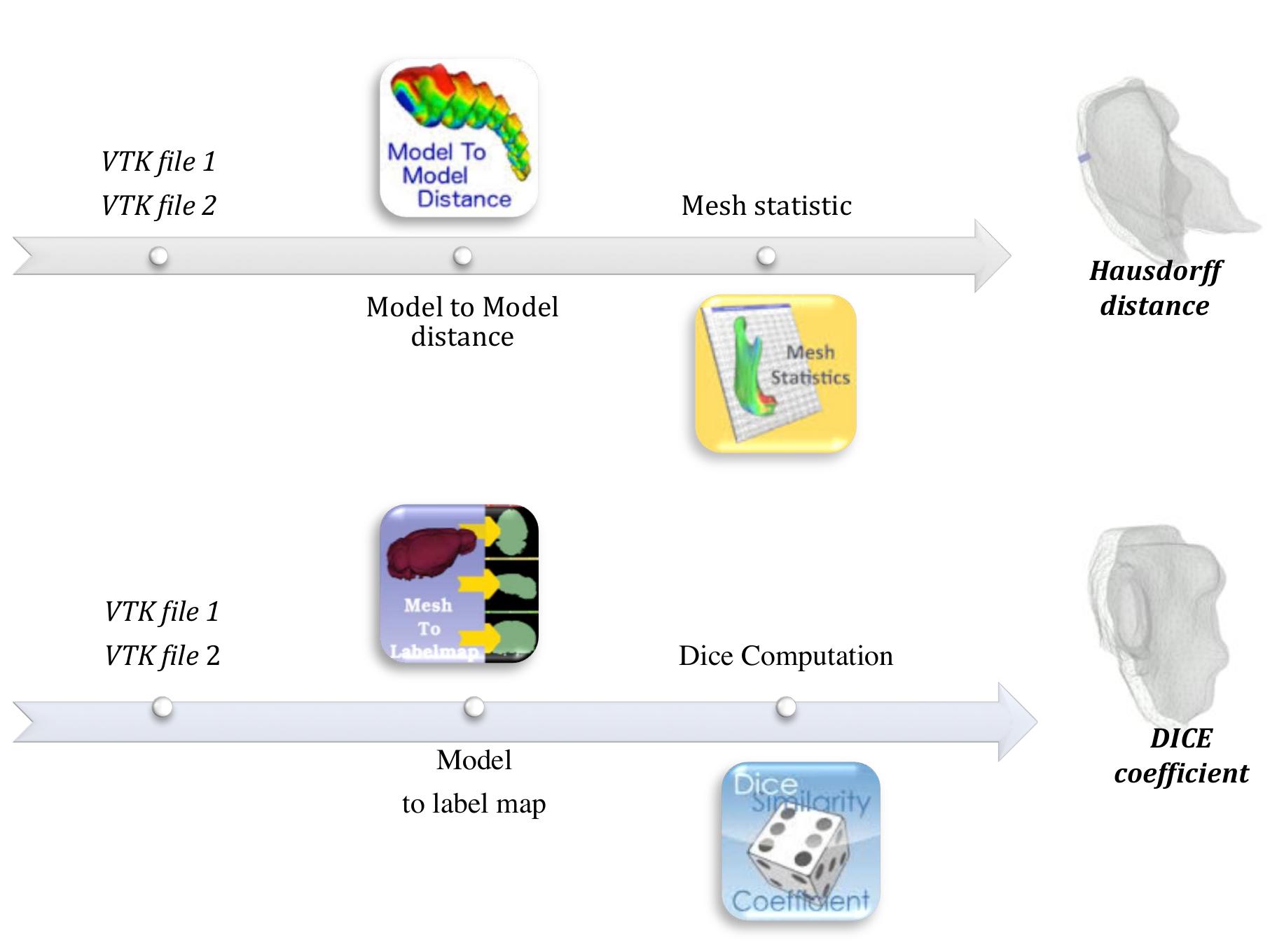 Schematic representation of the procedure implemented within