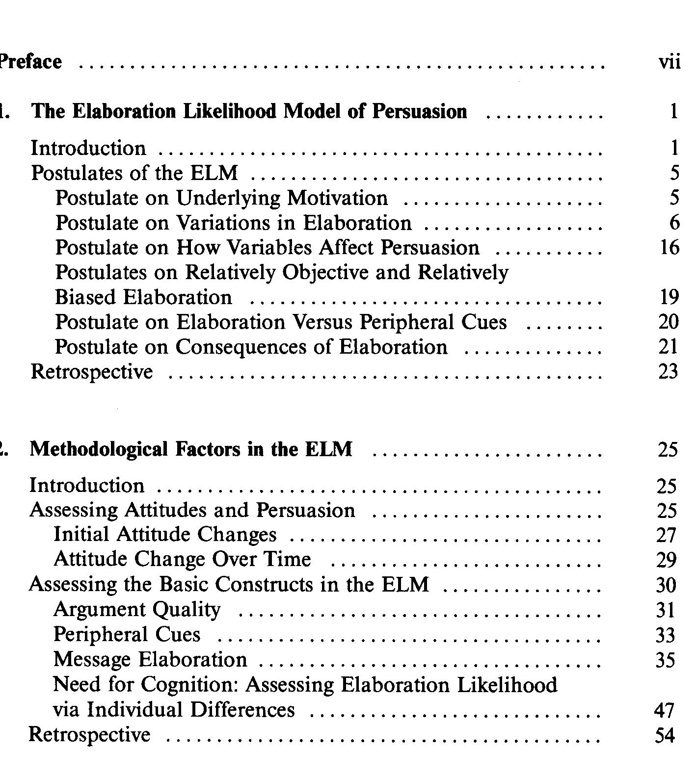 (PDF) Communication and Persuasion: Central and Peripheral Routes to ...