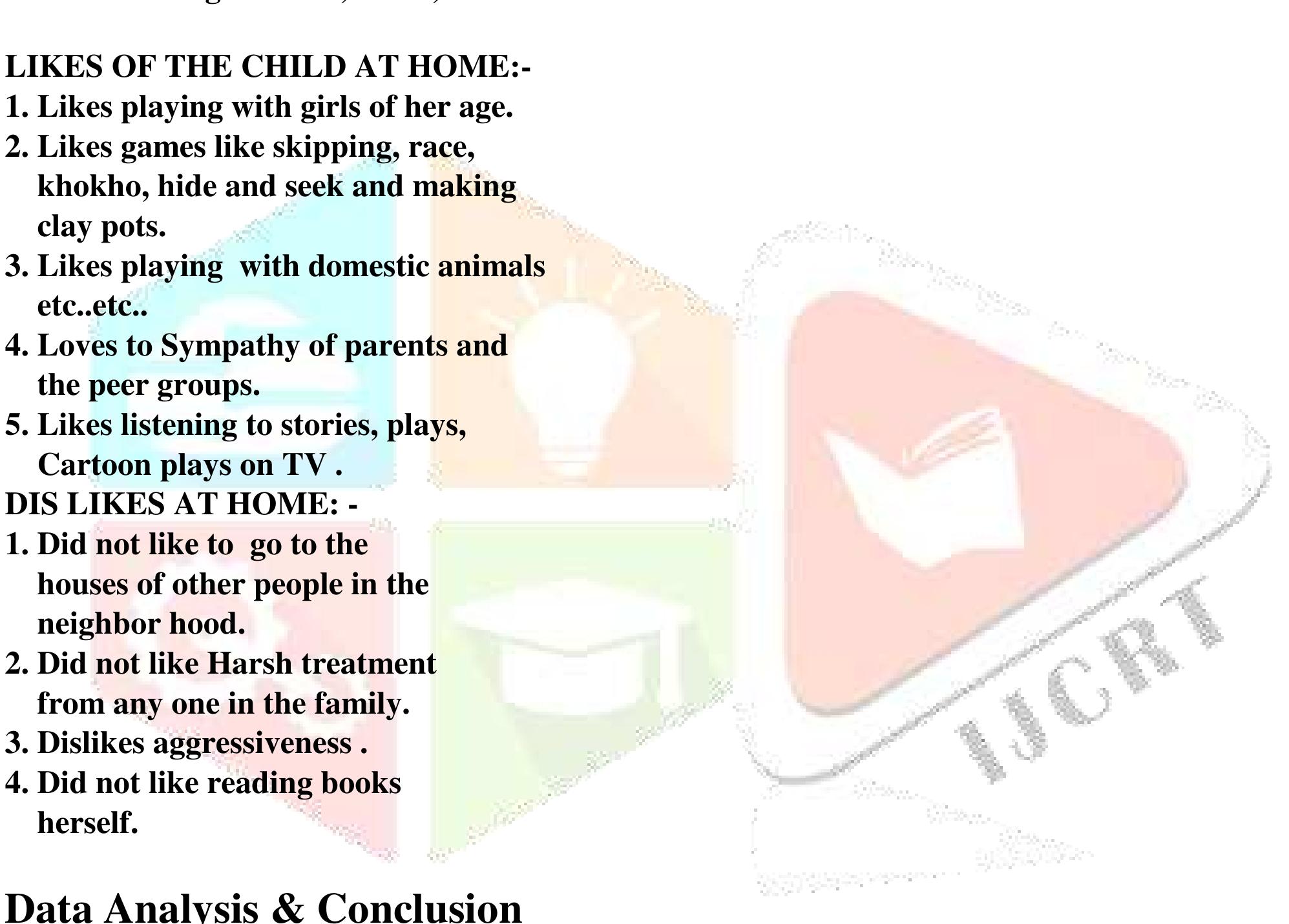 (PDF) A CASE STUDY OF A CHILD WITH SPECIAL NEED/LEARNING DIFFICULTY ...