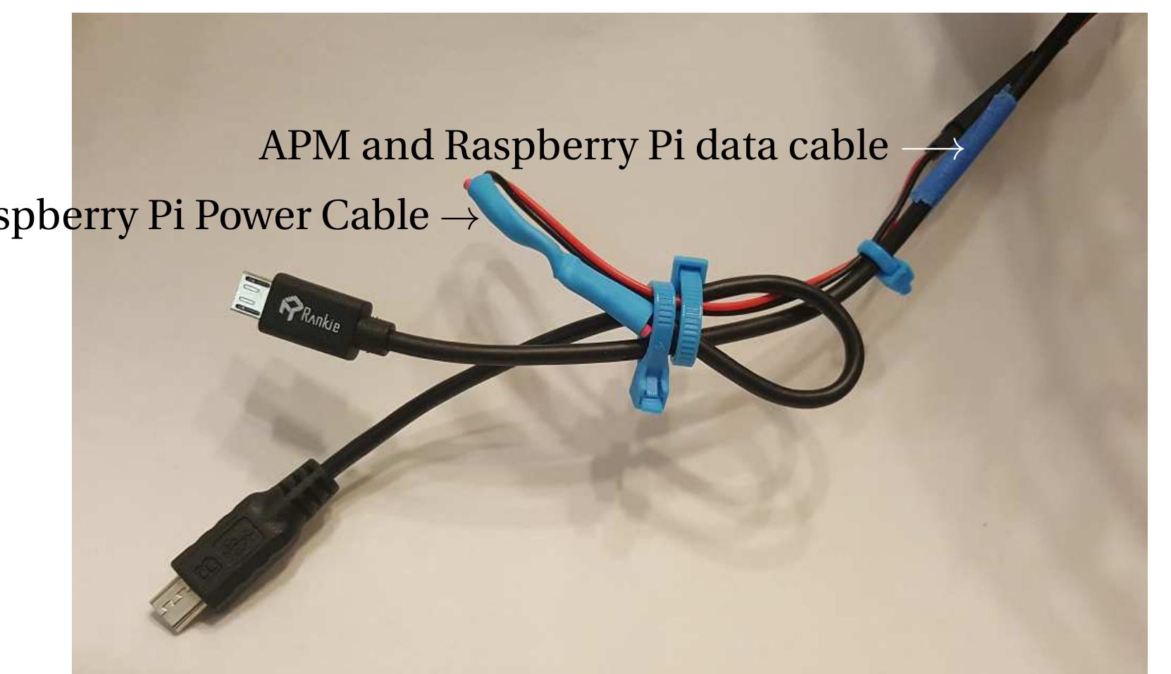 Usb cable wiring the power module at the same time could
