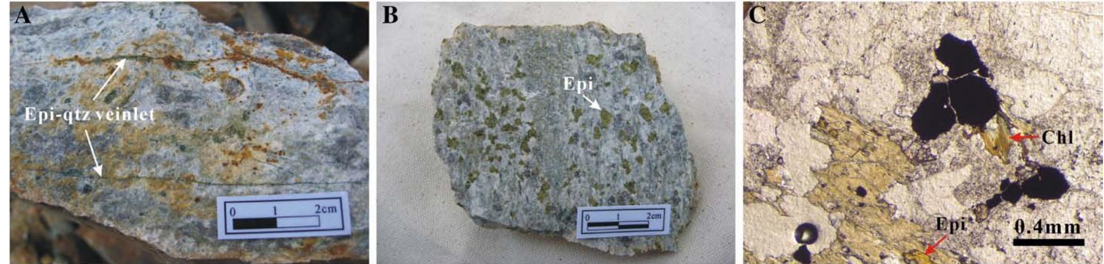Figure 15 - from Geology of the post-collisional porphyry