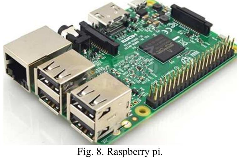 Camera module: the raspberry pi can use a usb webcam to