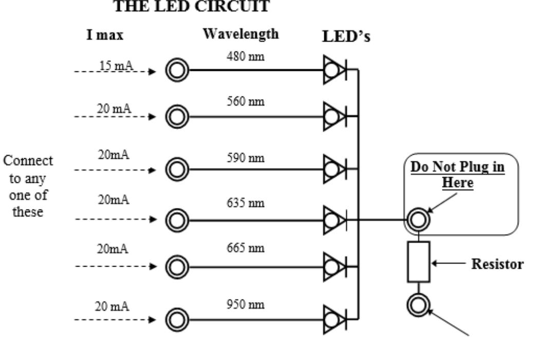 - led circuit schematic