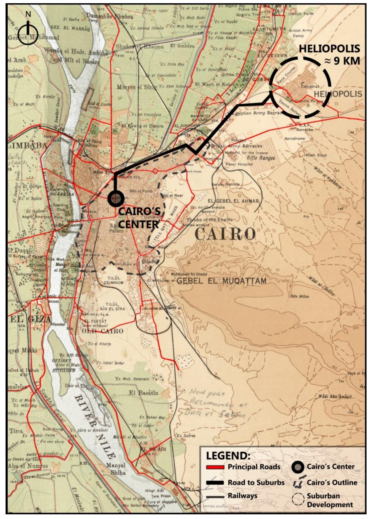Figure 114 - from The Garden Suburbs of Cairo. A