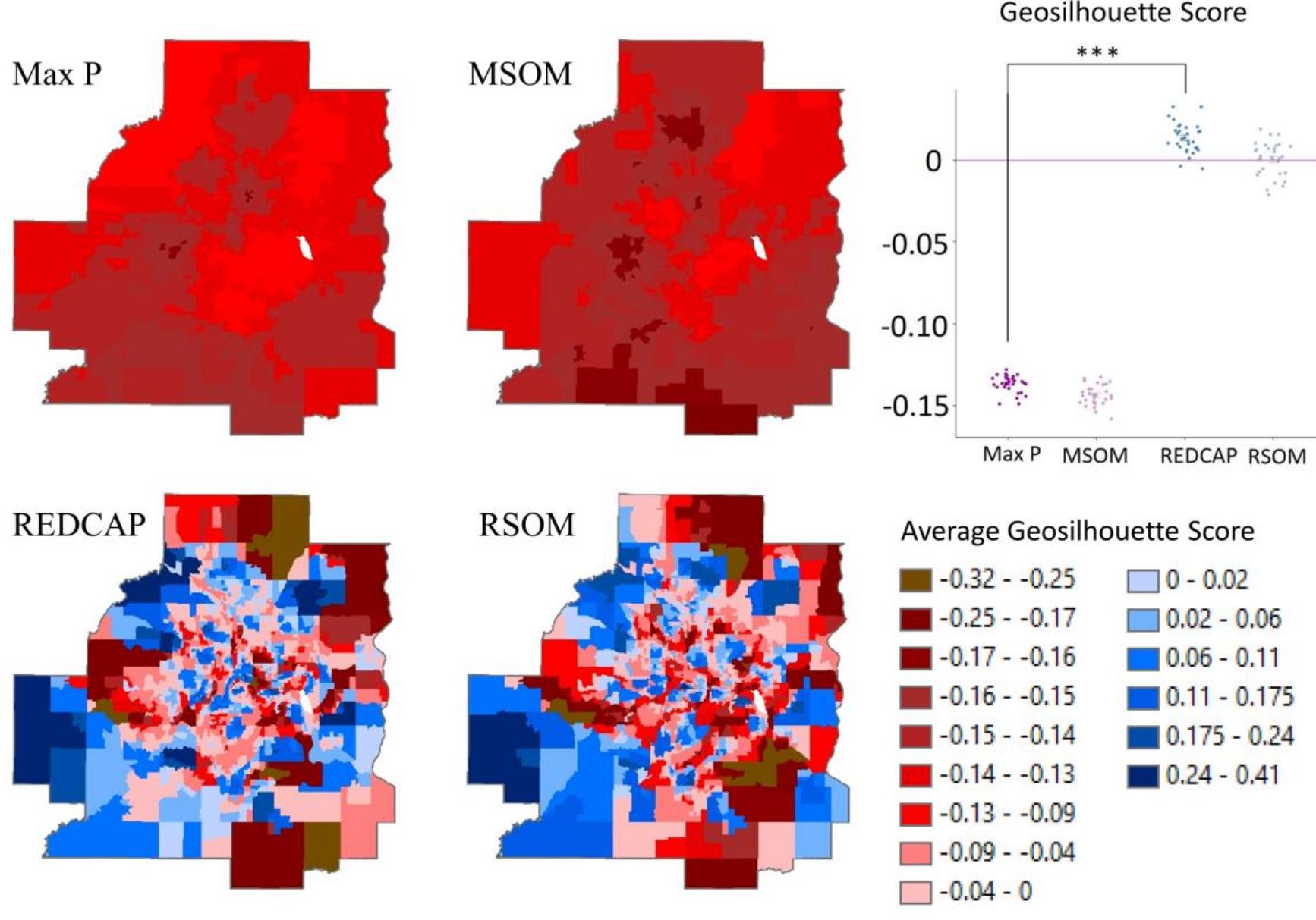 4. 6 150-meter resolution raster maps of the average cell