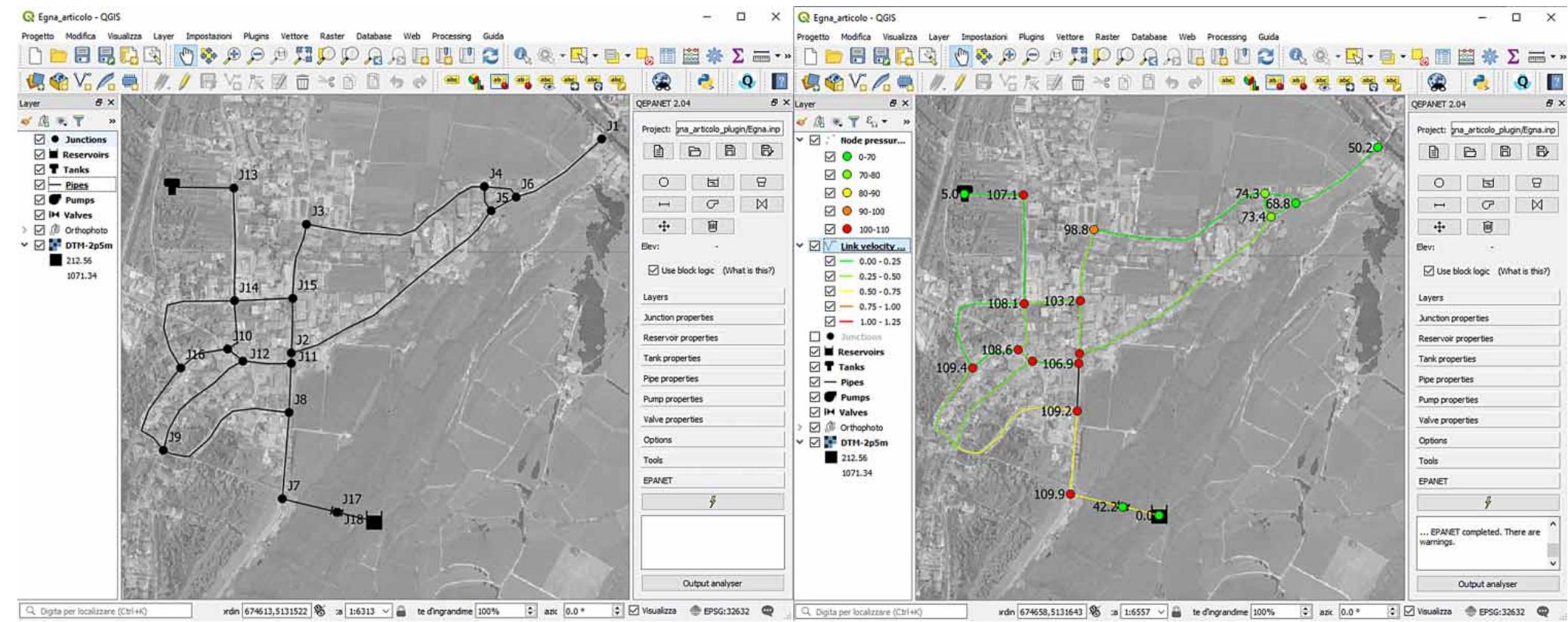 (PDF) EPANET in QGIS framework: the QEPANET plugin