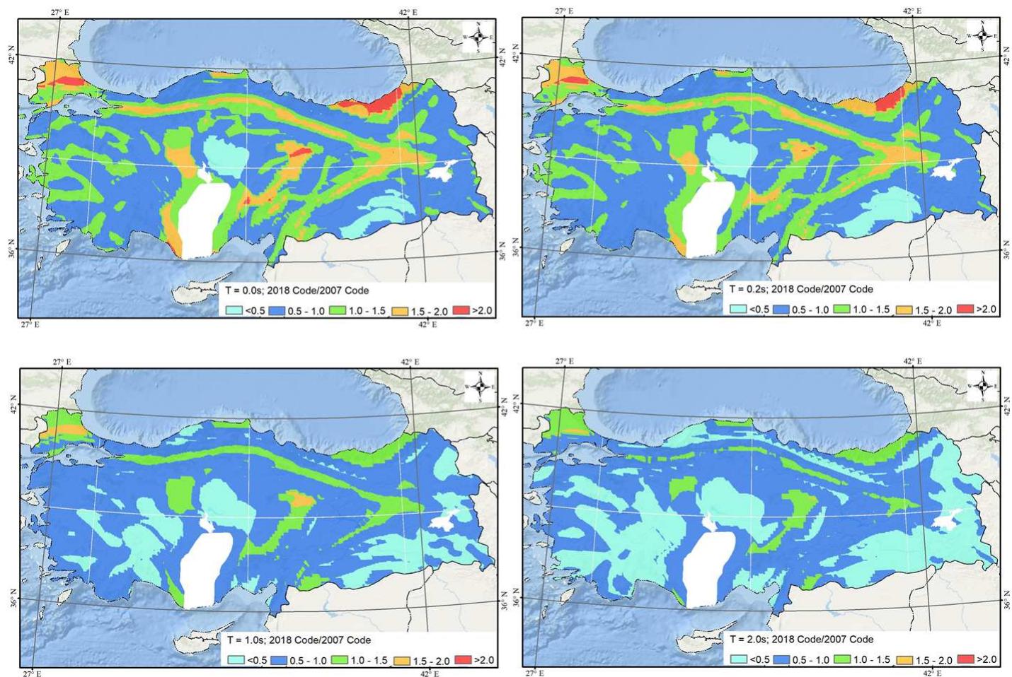 Figure 18 - from Evolution of seismic hazard maps in Turkey