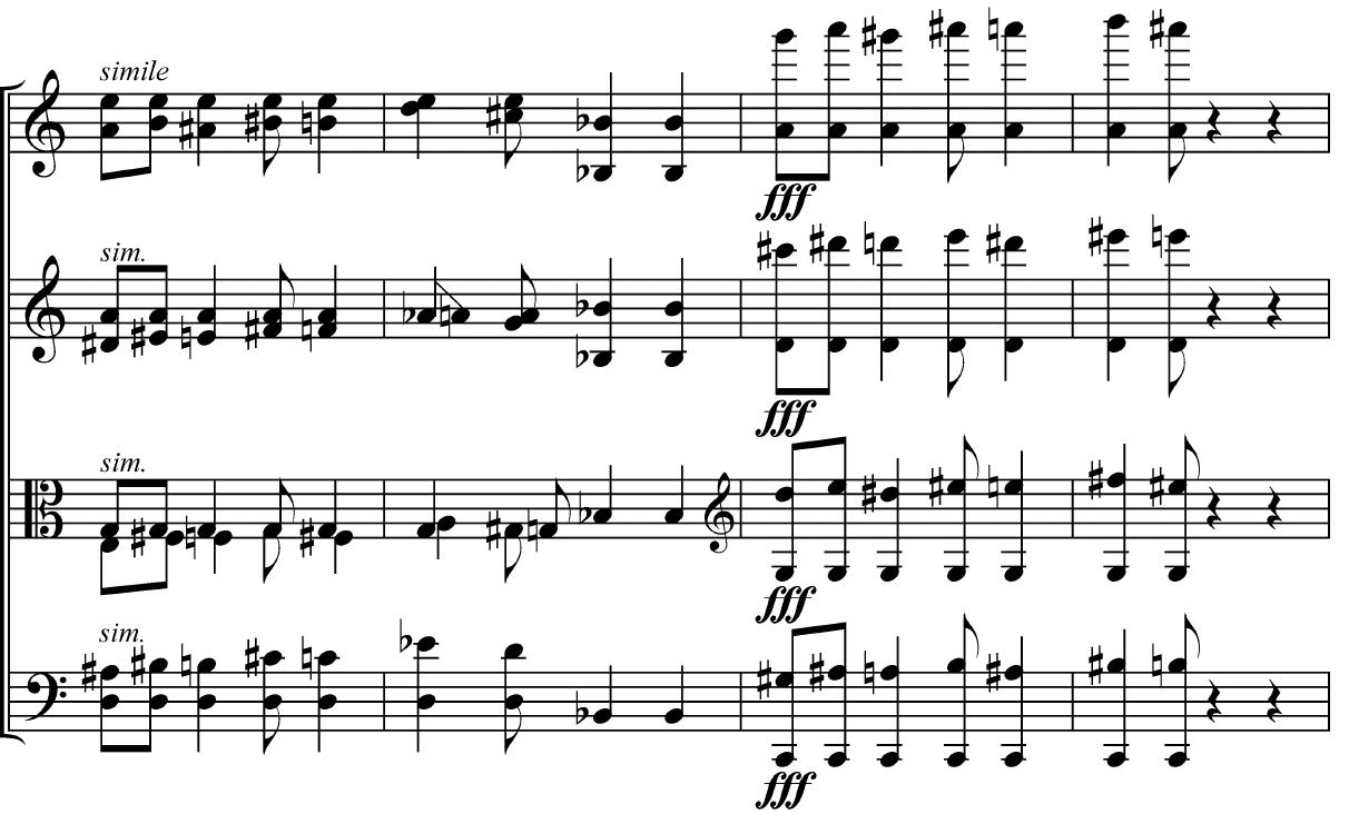 Of two perfect fifths built on each other (ex. 7). this kind