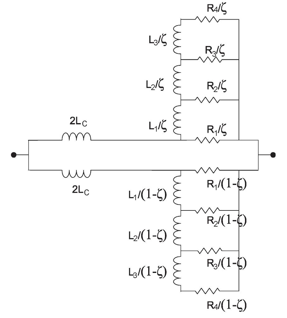 Modified ladder structure for the proximity effect.
