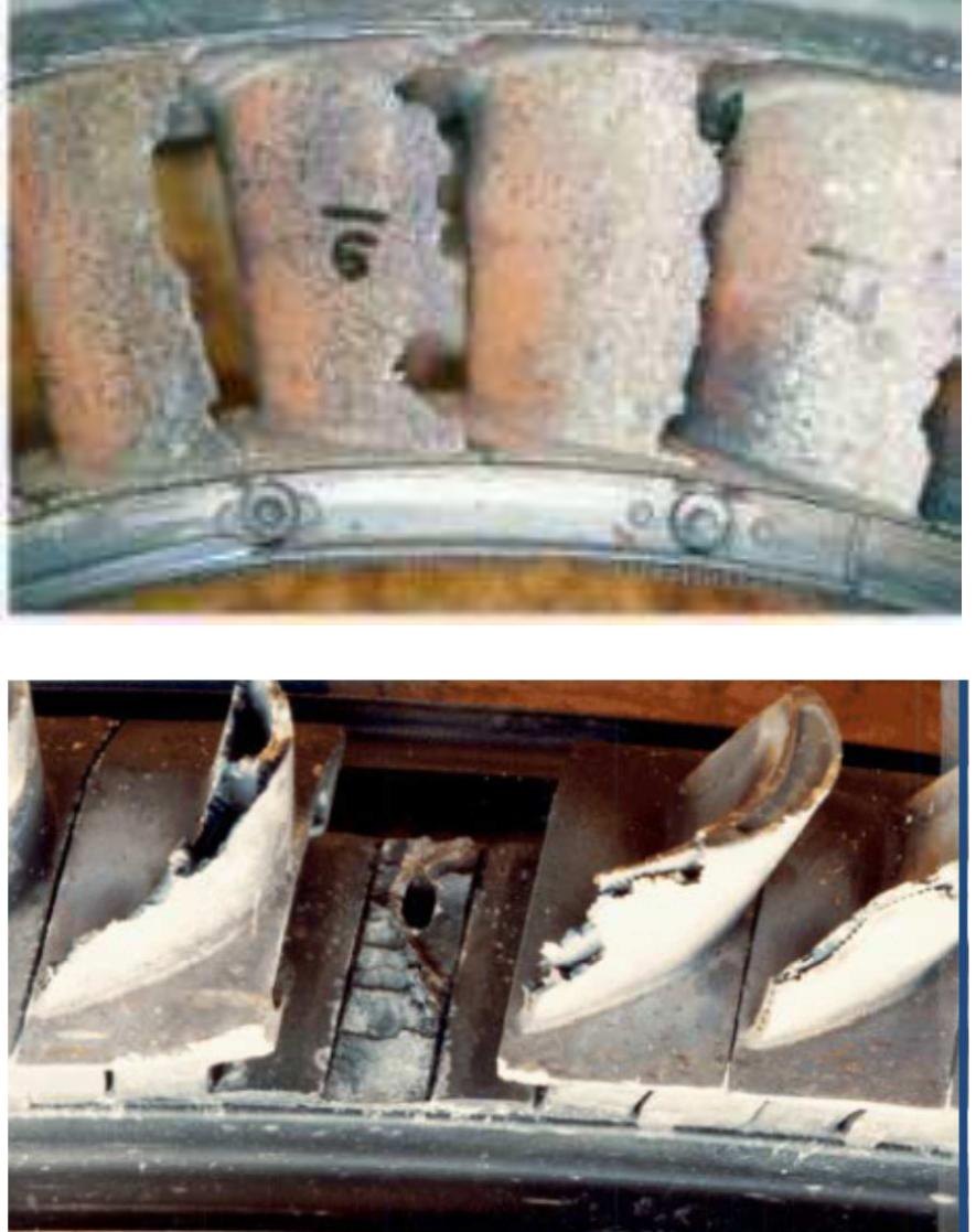 Hot corrosion on hp turbine blades hot corrosion is a form