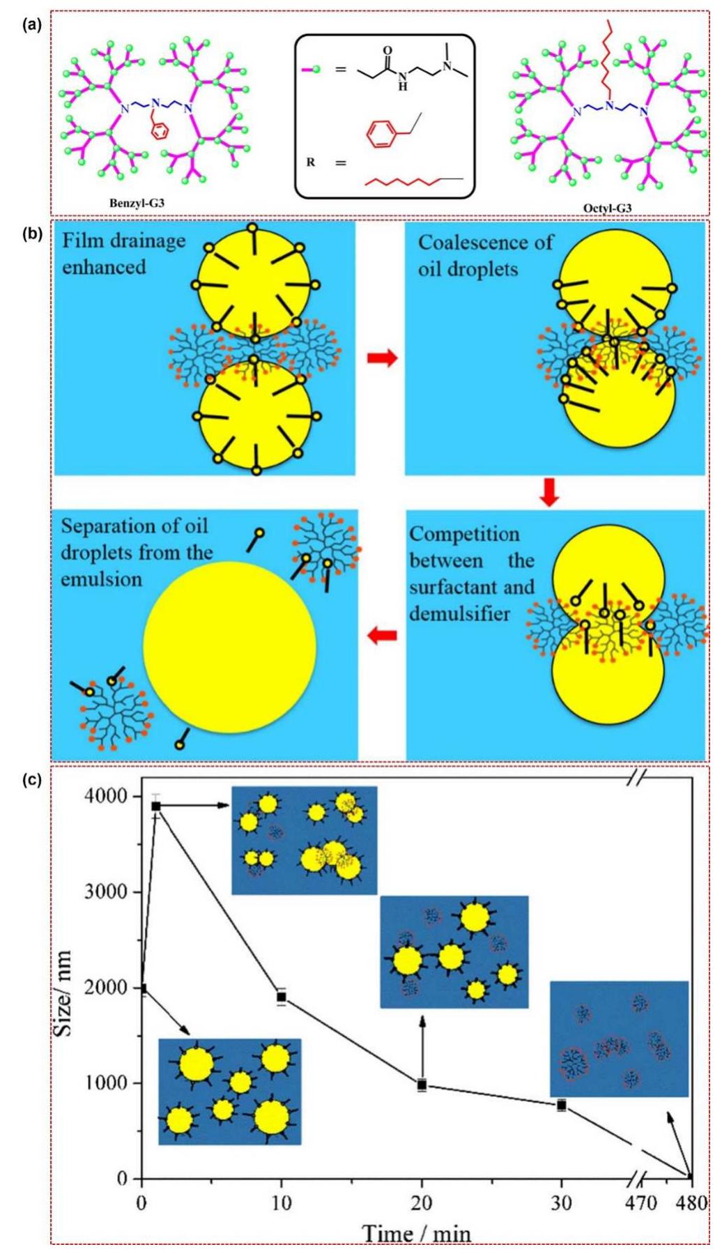 (a) structure of dendrimer rebs (reproduced with permission