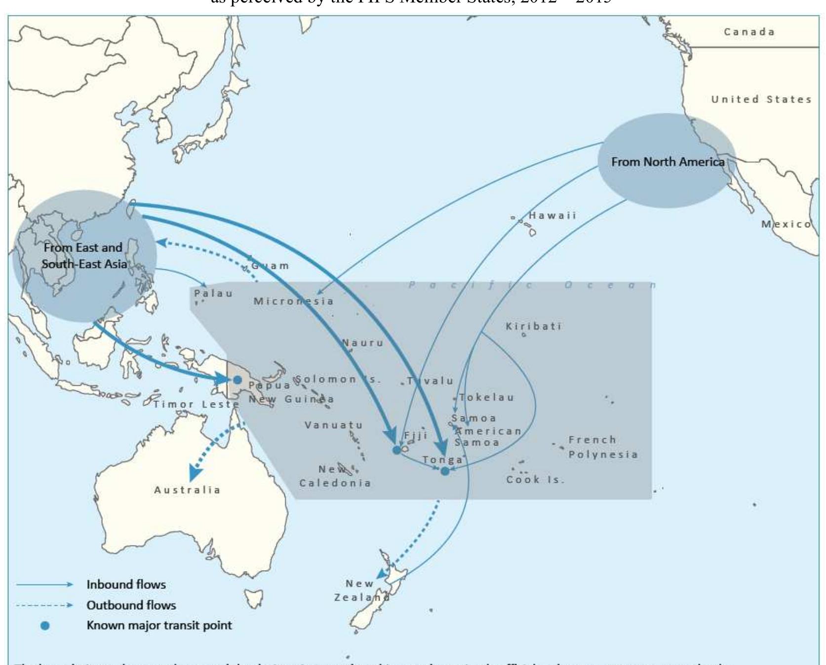The boundaries and names shown and the designations used on