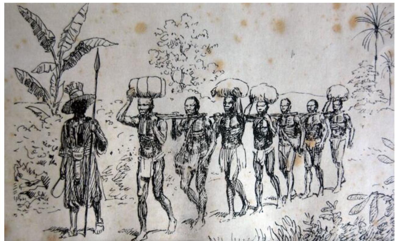 Convoy of slaves (national history museum mauritius)