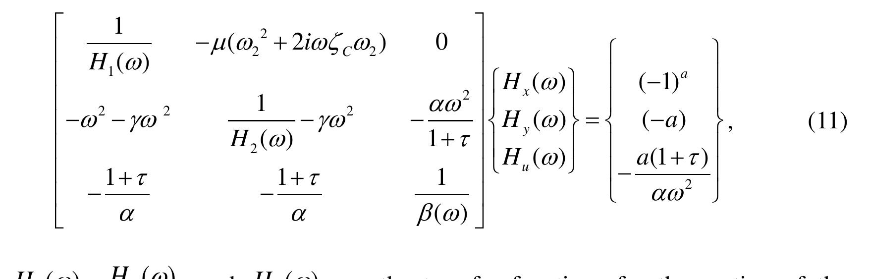 Figure 3 - Inerter-based tuned liquid column damper for