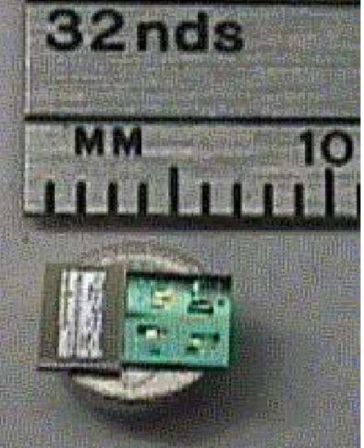 Smart dust mote (smart dust autonomous sensing and