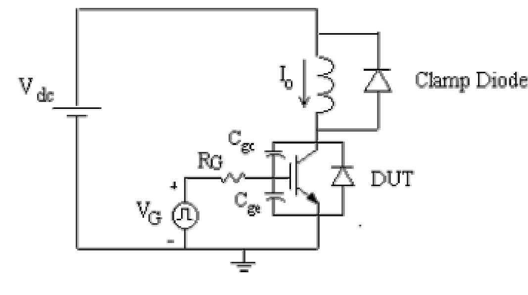 3: inductive load test circuit current flow in the inductor 3: inductive load test circuit current flow in the inductor