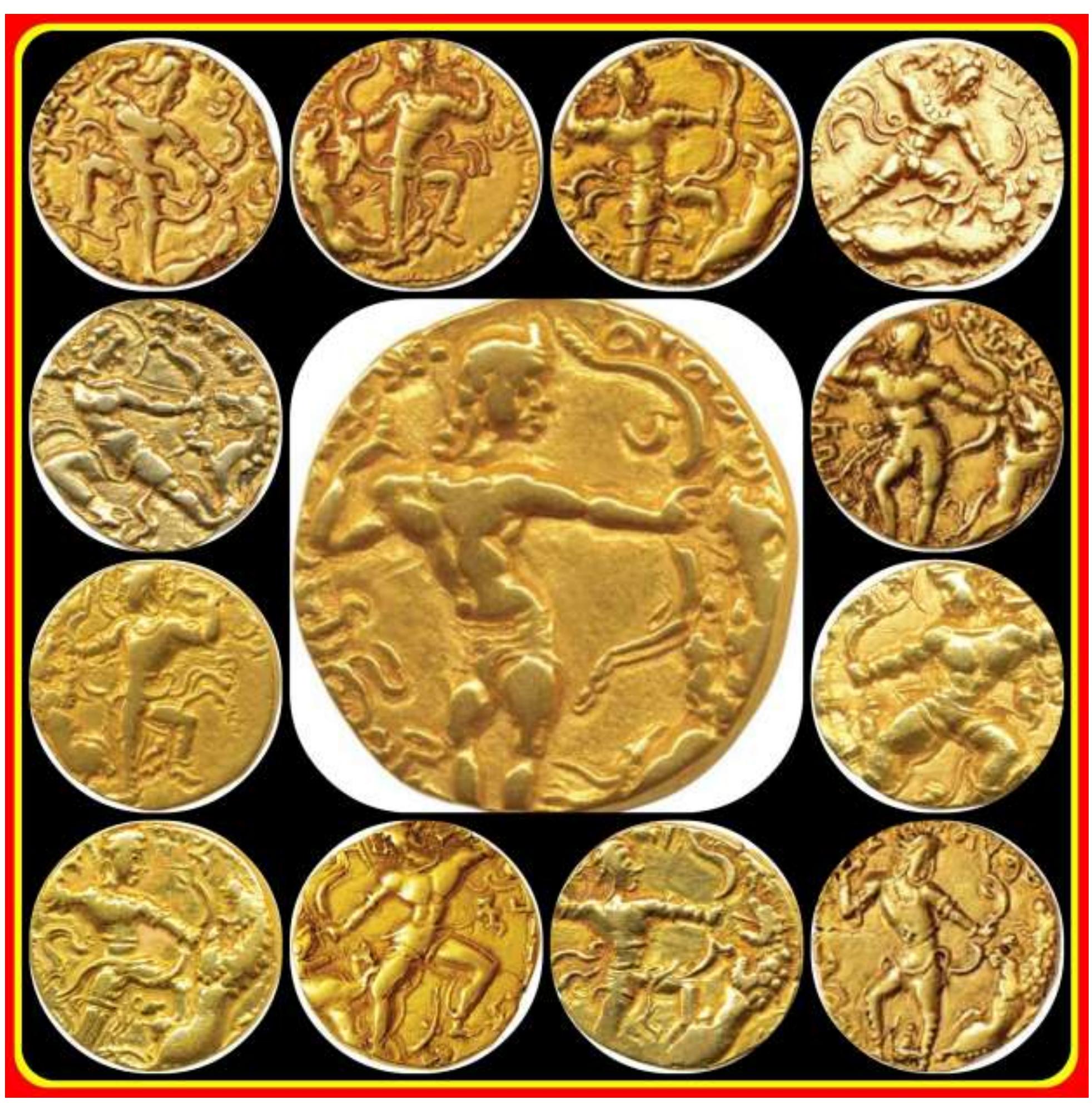 Figure 4 - The Golden Age of India: Coins of the Gupta