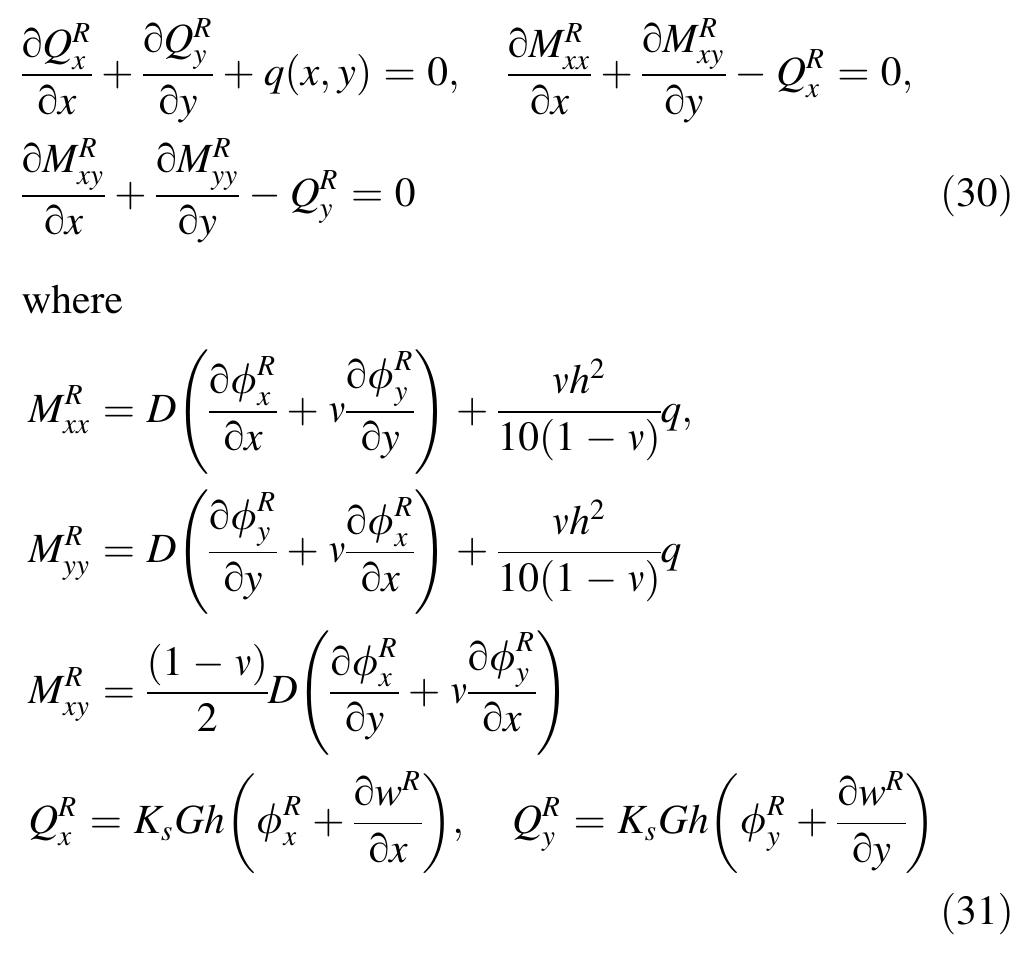 3.5 third-order shear deformation plate theories the