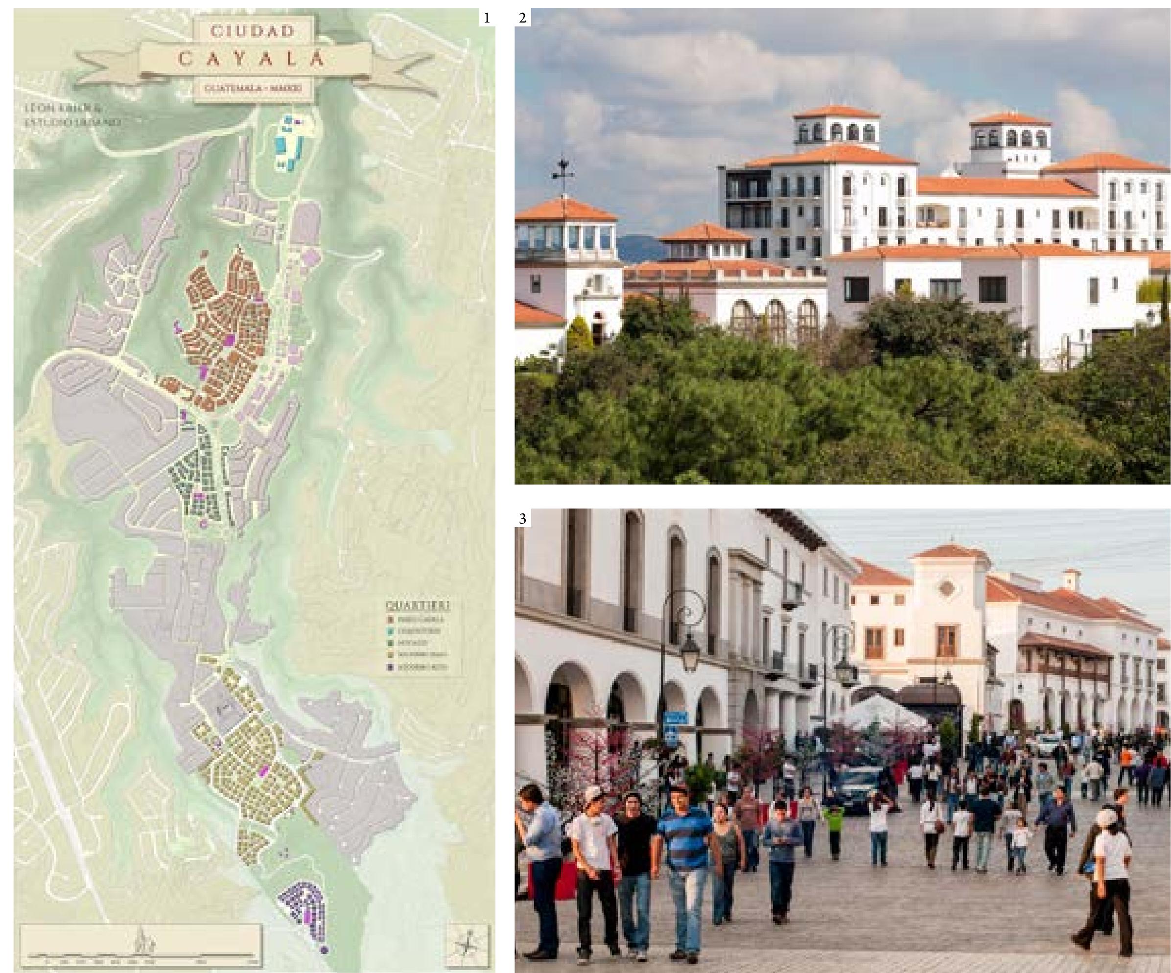 1: master plan of ciudad cayala with defined urban quarters