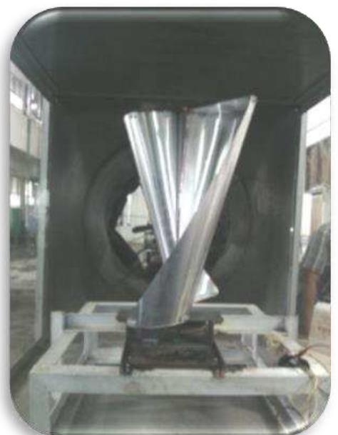 Prototype wind turbine type savonius turbine [5] the