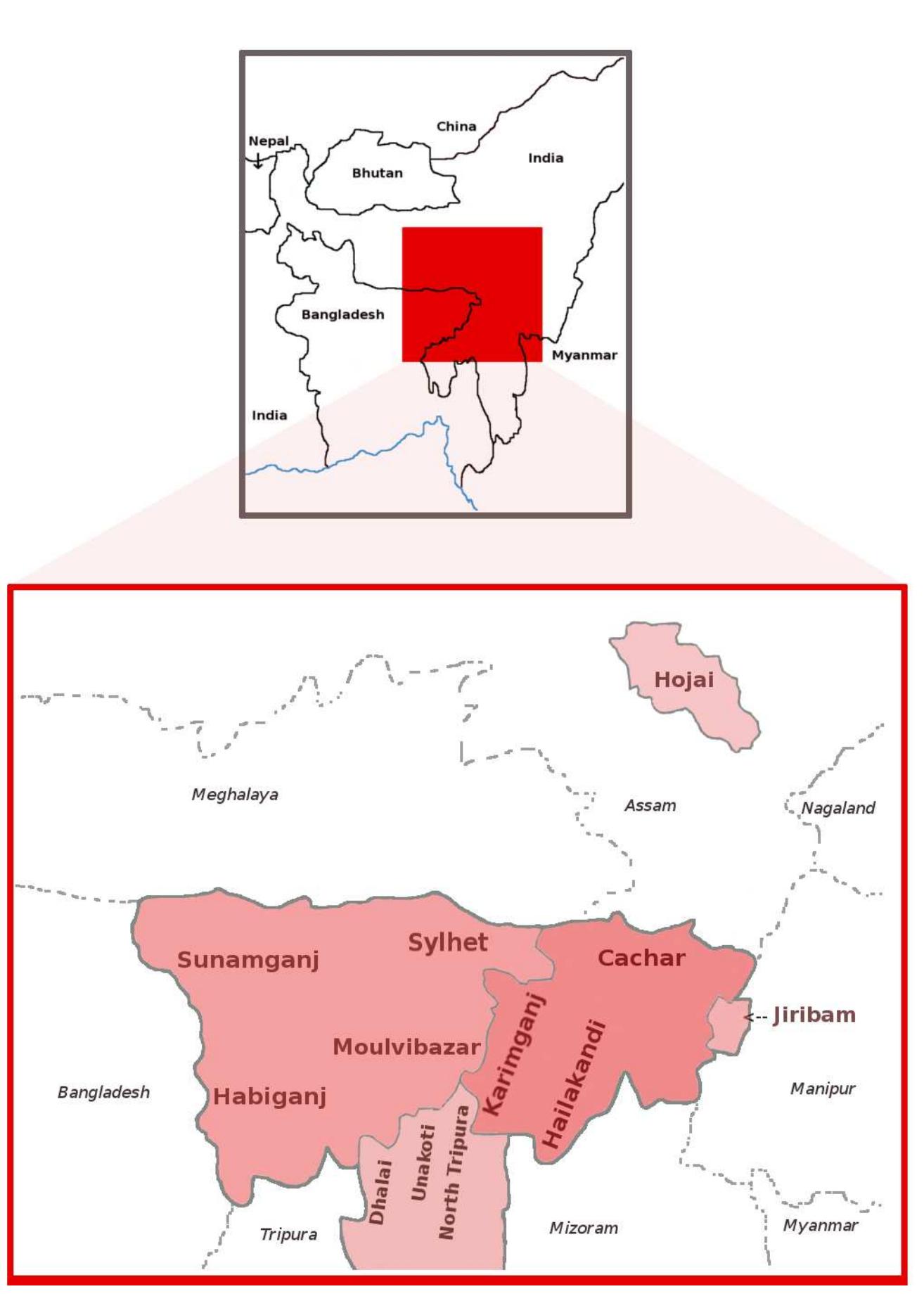 Figure 1 - Introducing the Sylheti language and its