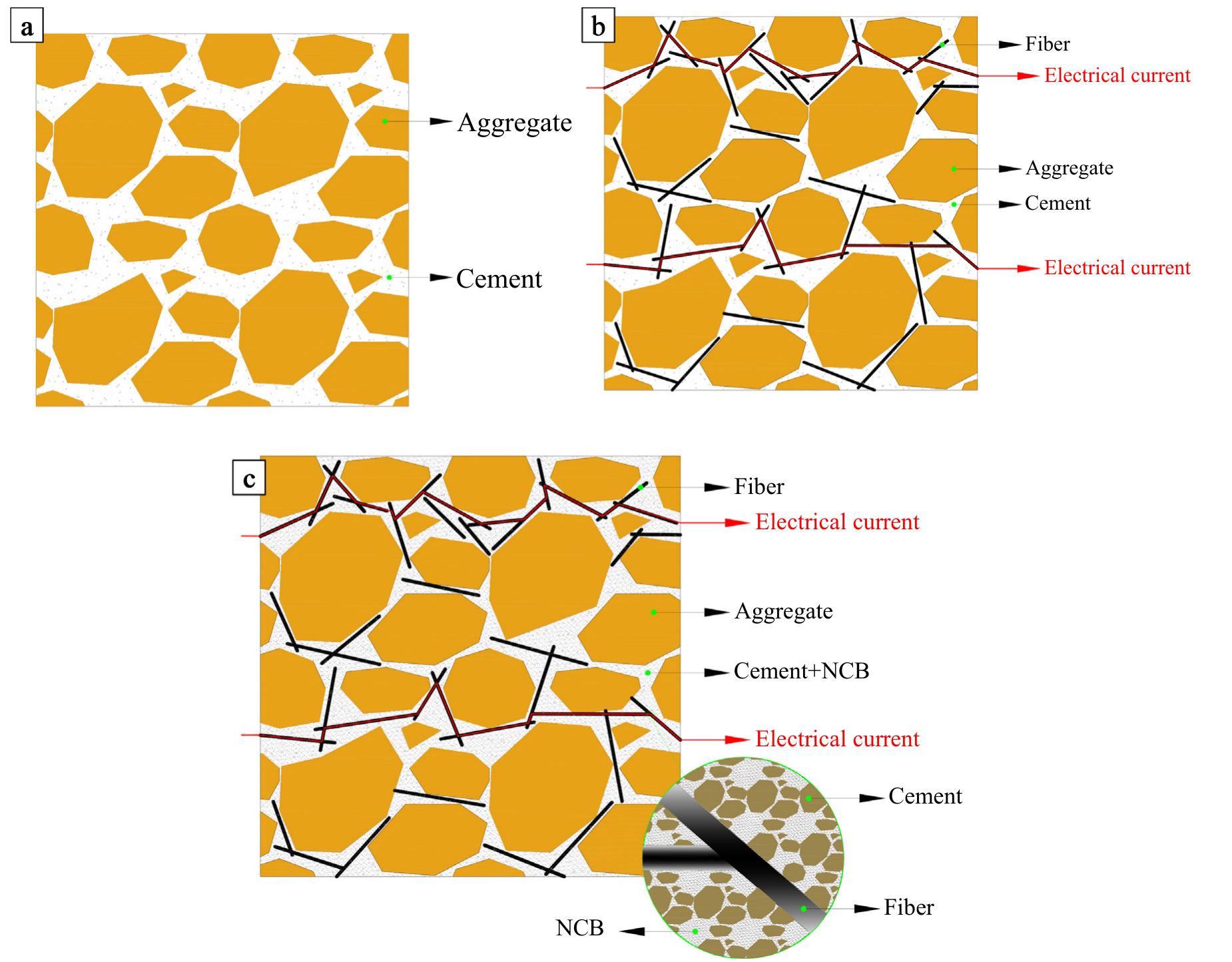 Schematic view of the internal structure of (a) conventional