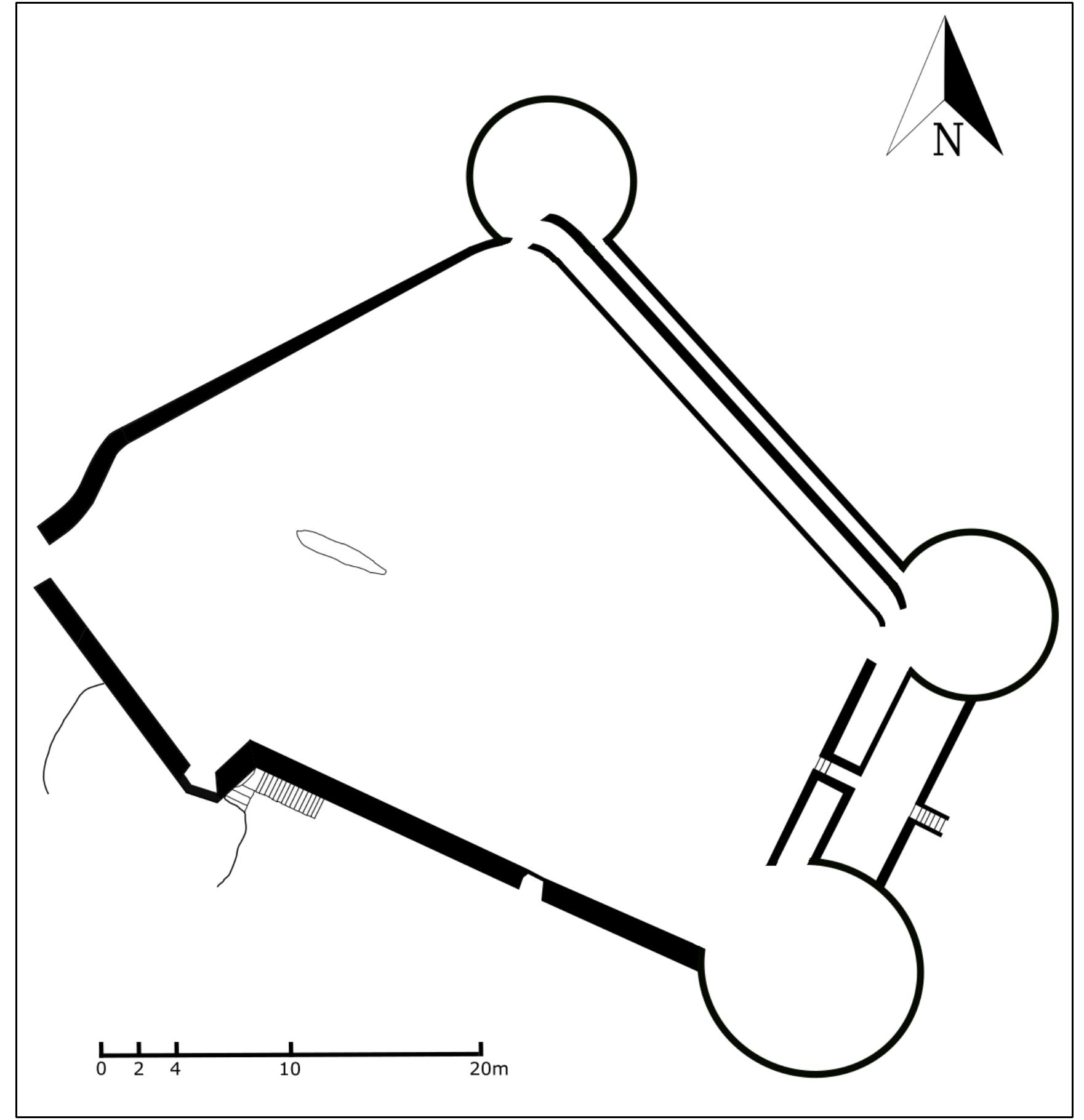 - plan of the fort of balana (chryshane mendis, 2020)