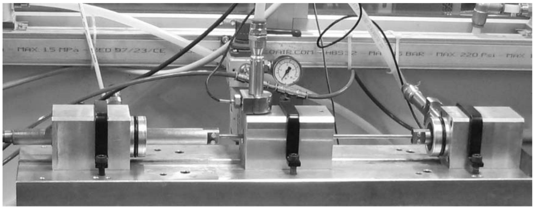 A schematic view of the test rig is shown in fig. 9. the