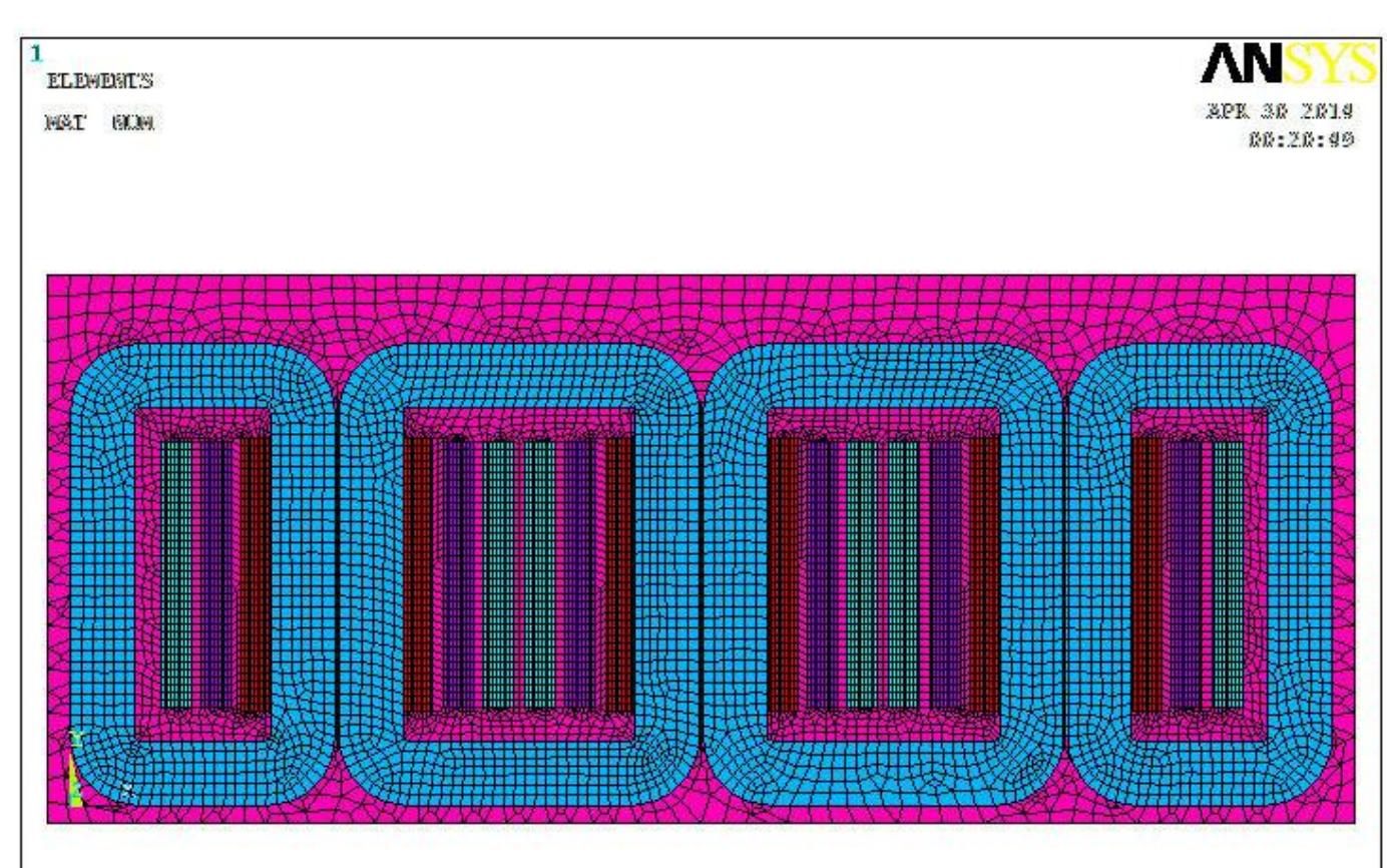 (11): 2d completely model of with mesh pattern.