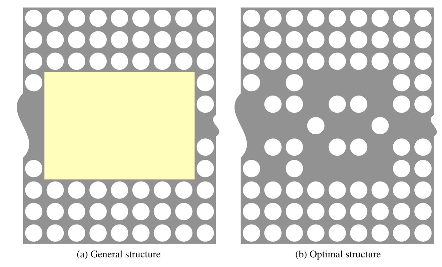 (a) schematic of waveguide coupler devices embedded in a