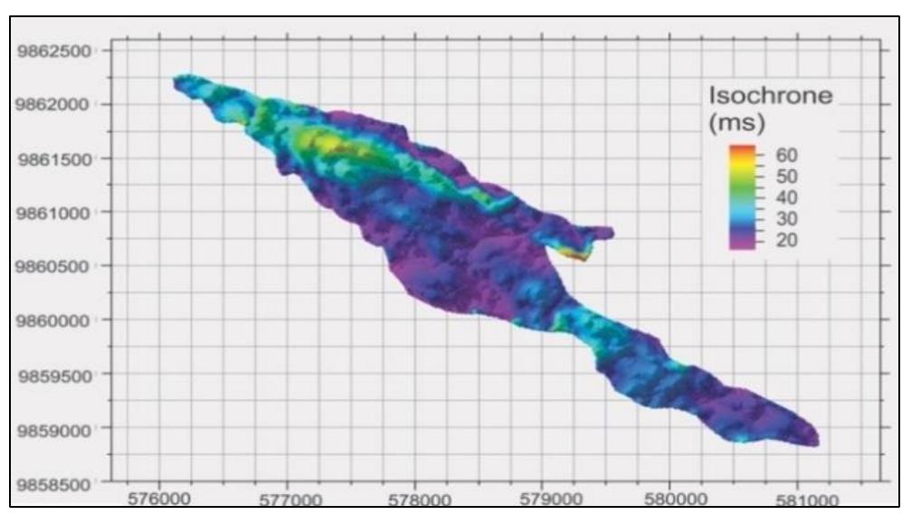 Figure 9 Statistical Tuning Chart For Mapping Porosity