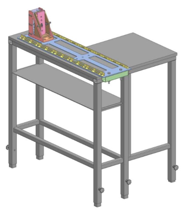 Designed for electronic device placement and the side