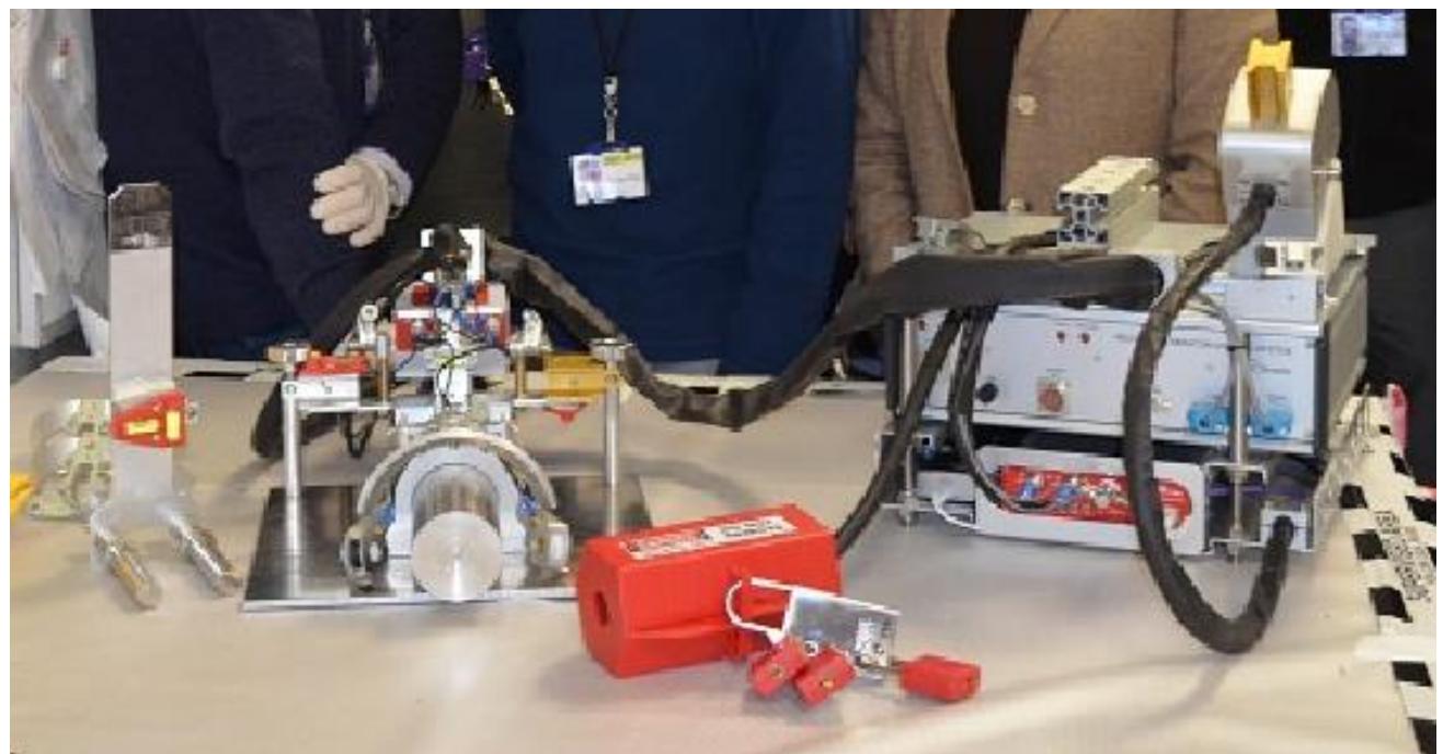 the neutron generator ng#2 on the left with the mechanical