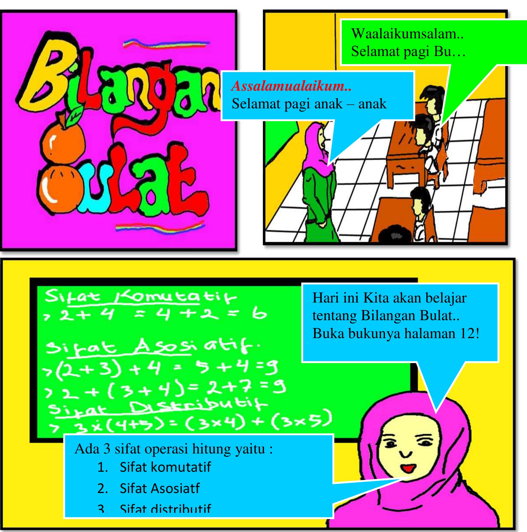 Picture 3. desain e-comic with character building models in