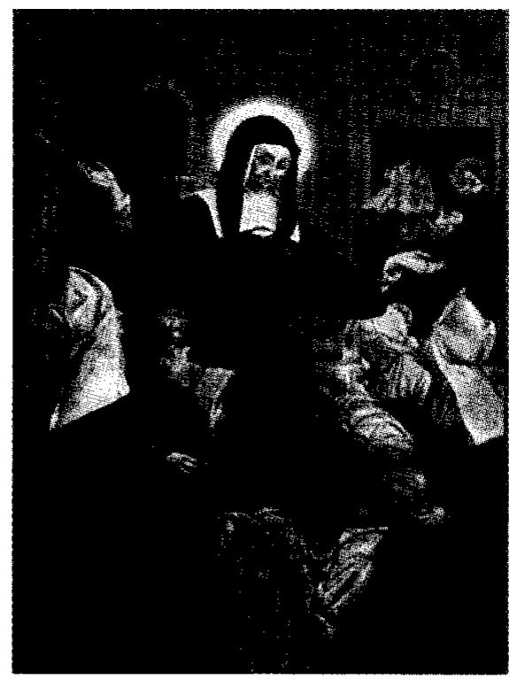 Period painting of louise de marillac, the daughters of