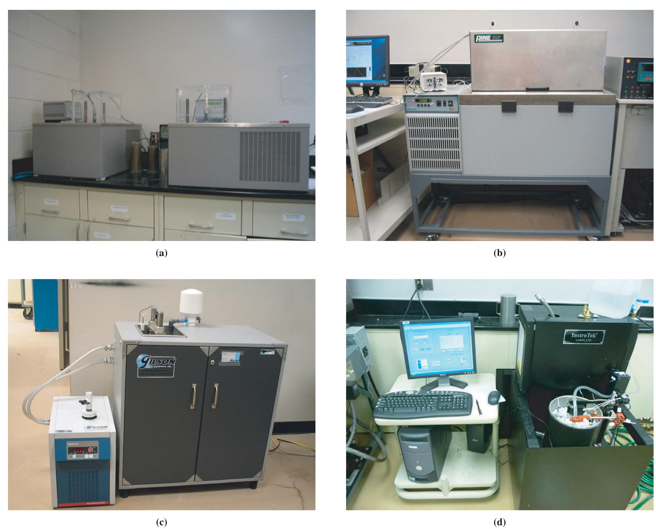 Examples of cte units: (a) manual custom-built units, (b)