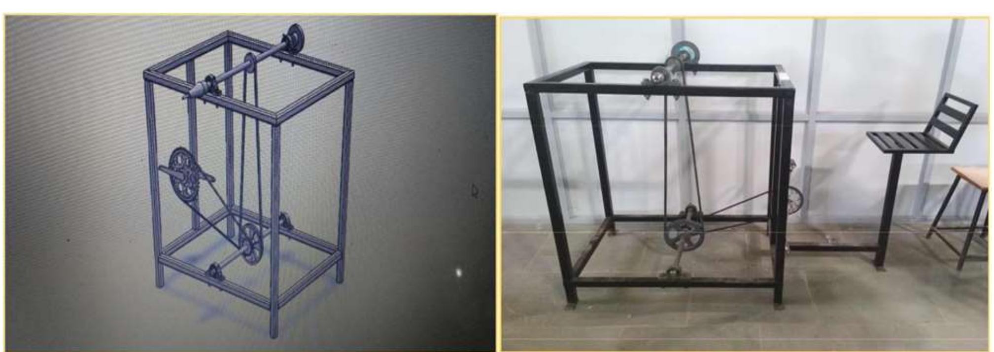 Working model fig. 1: soild works prototype