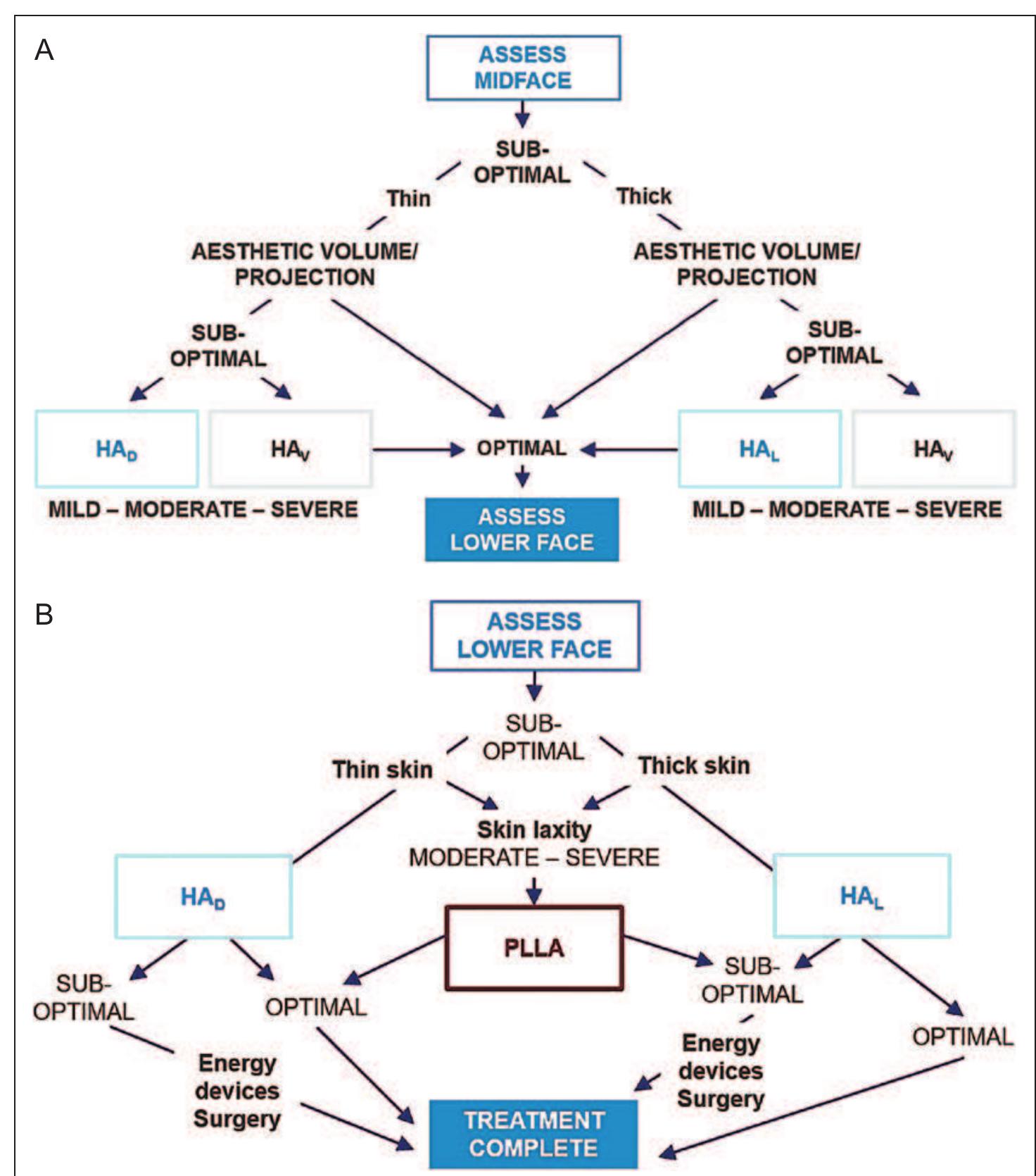 (a, b) the “mid- and lower-face algorithm (mlfa)” for facial