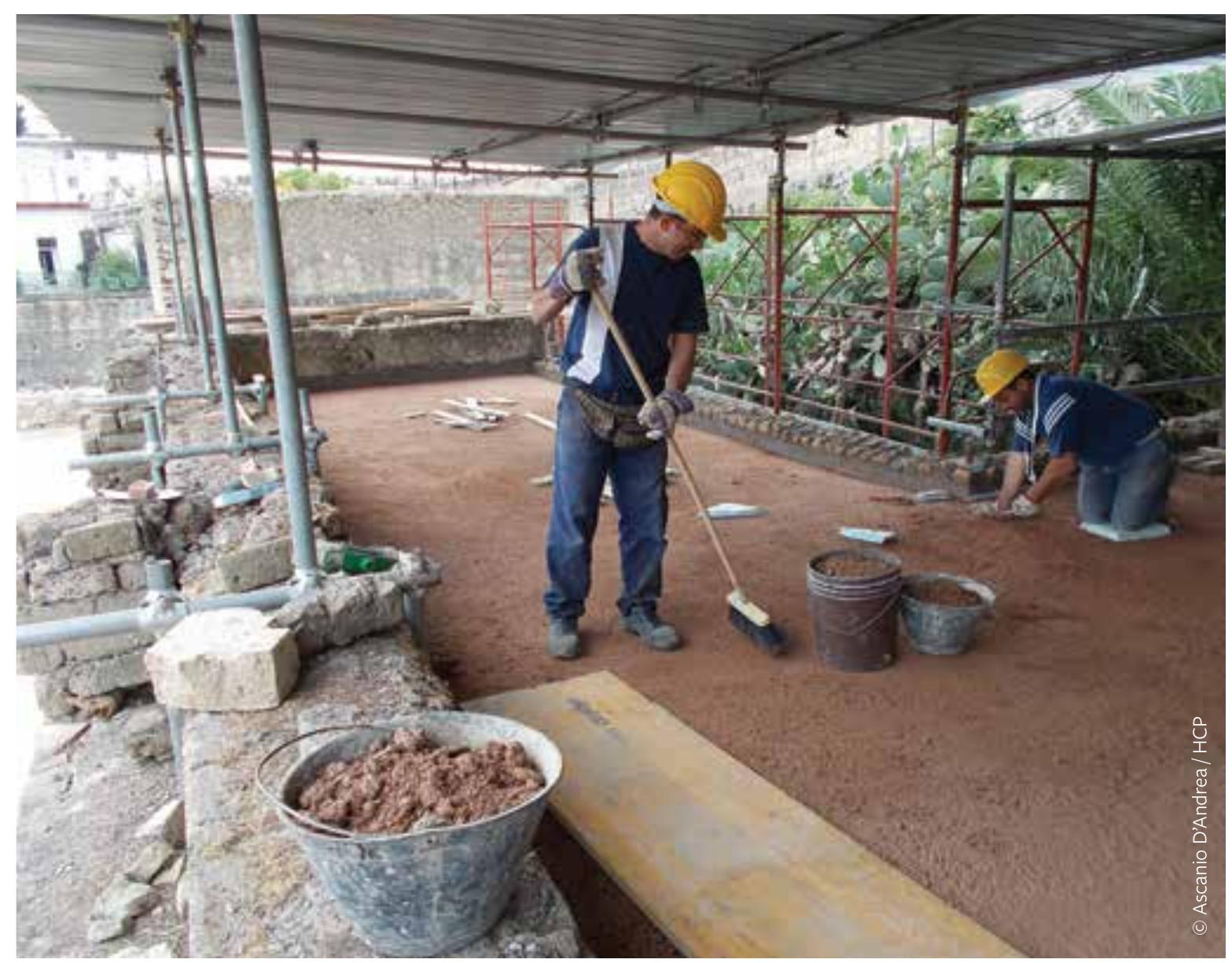 Figure 69 - Do Shelters Really Protect the Mosaics at