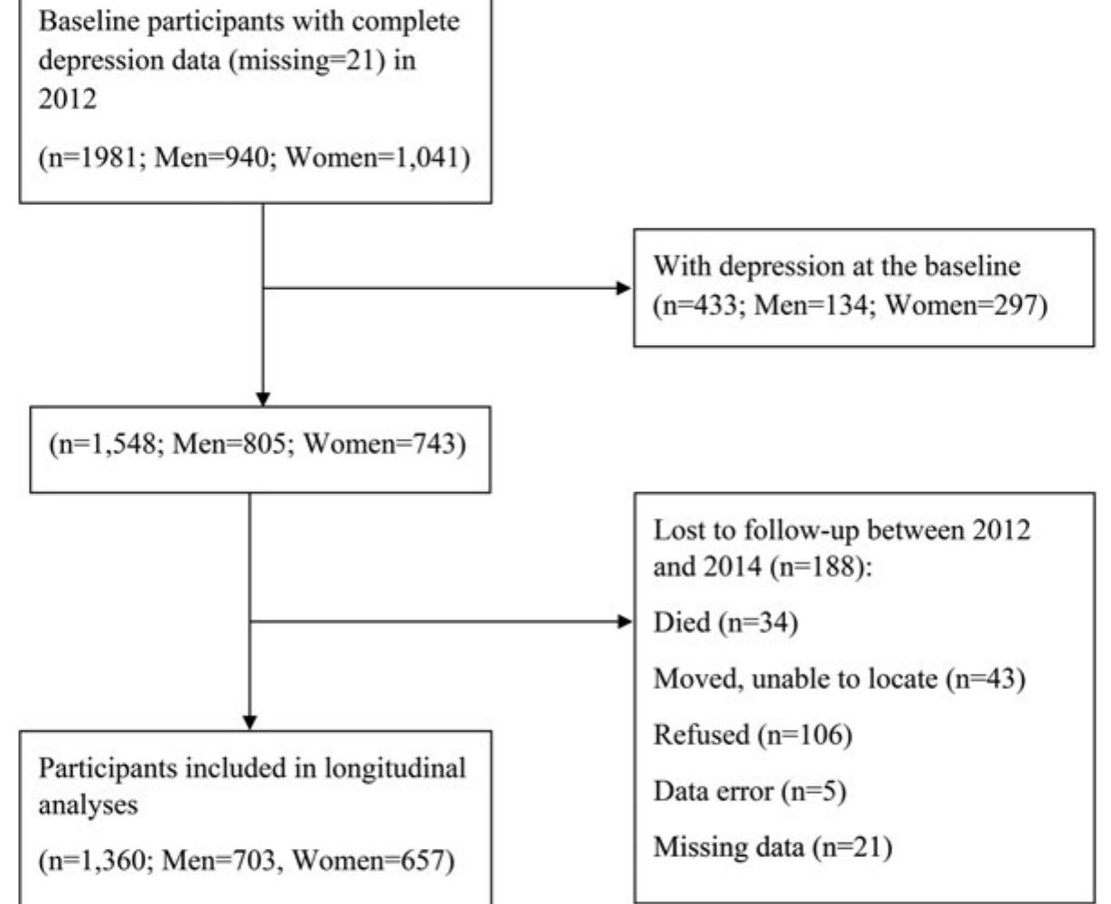 Sample flowchart. standard protocols. the interviewers were
