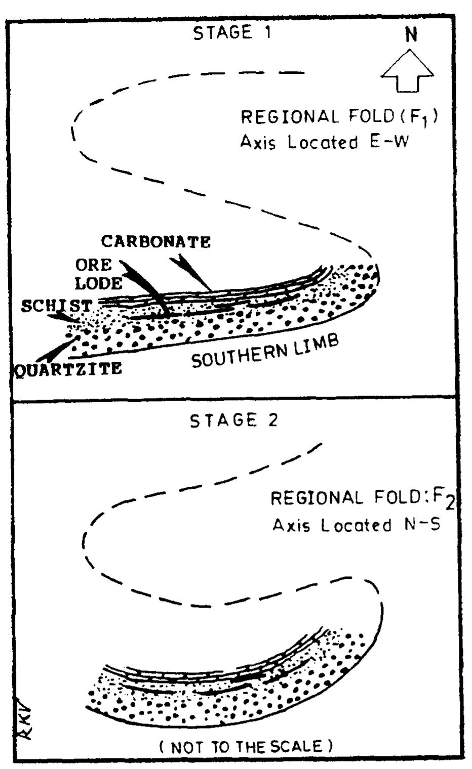 Conceptual representation of the major fold patterns in