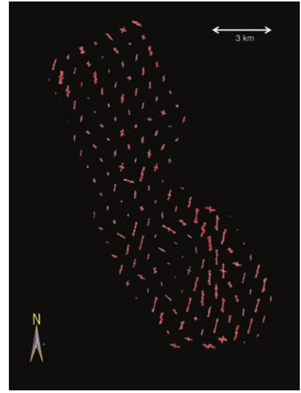 Rose Diagrams Displayed 40 Ms Above A Marker Horizon For A