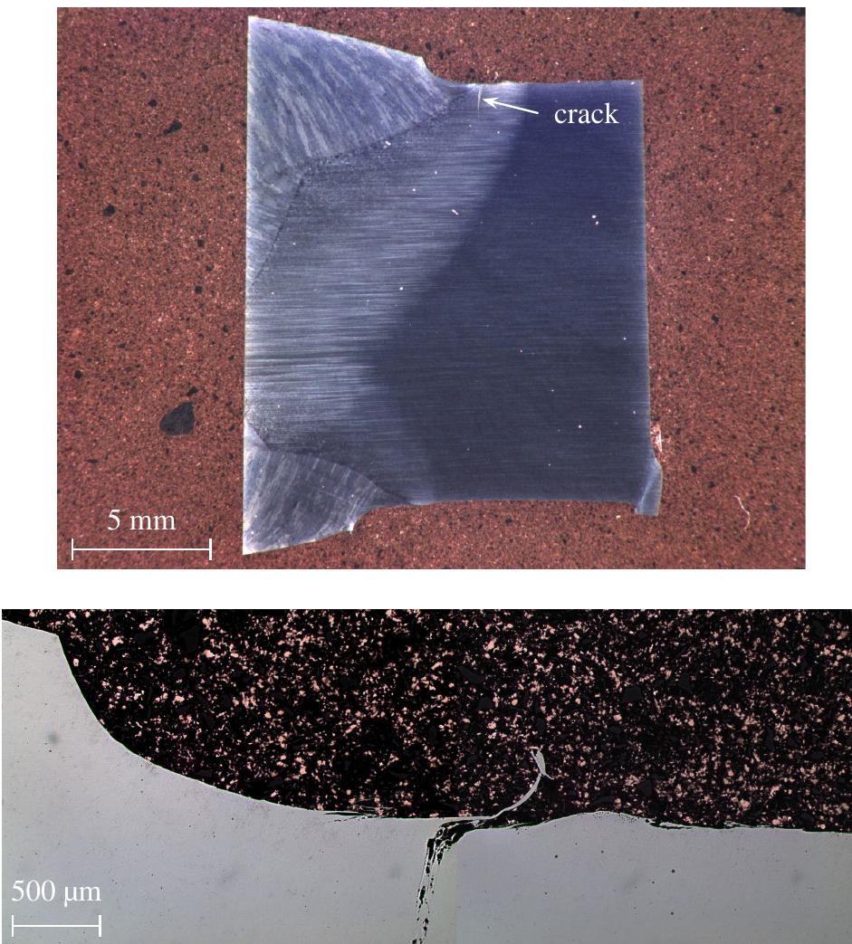 Microstructure of a s690ql butt-welded assembly treated by