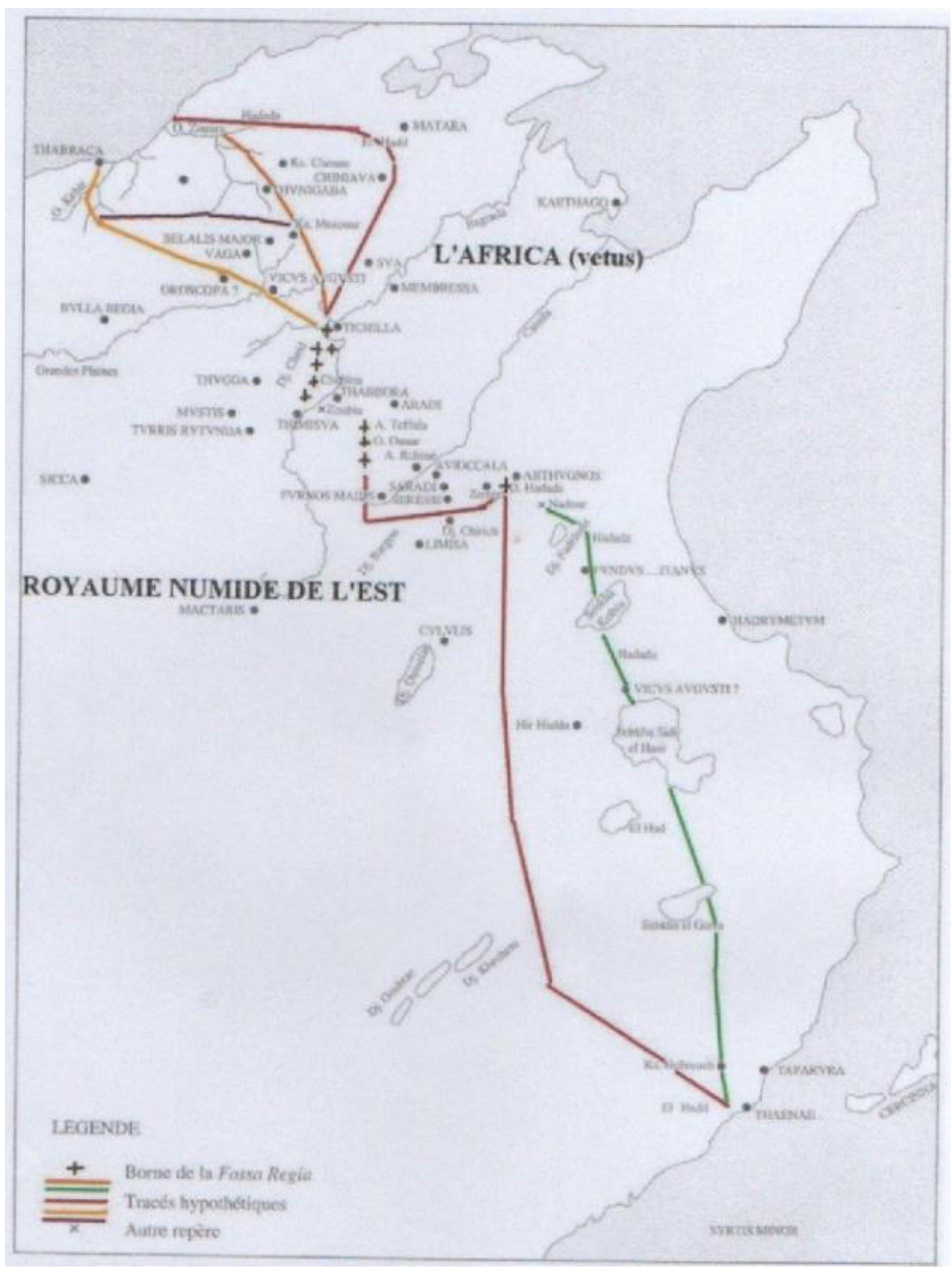 Figure 7 - THE OLIVE TREES OF HANNIBAL IN THE WEST OF KALEA