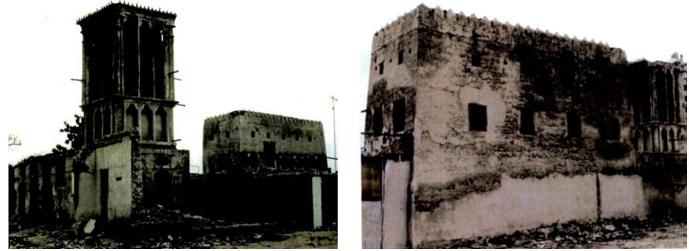 The original traditional house “al midfa house” before the