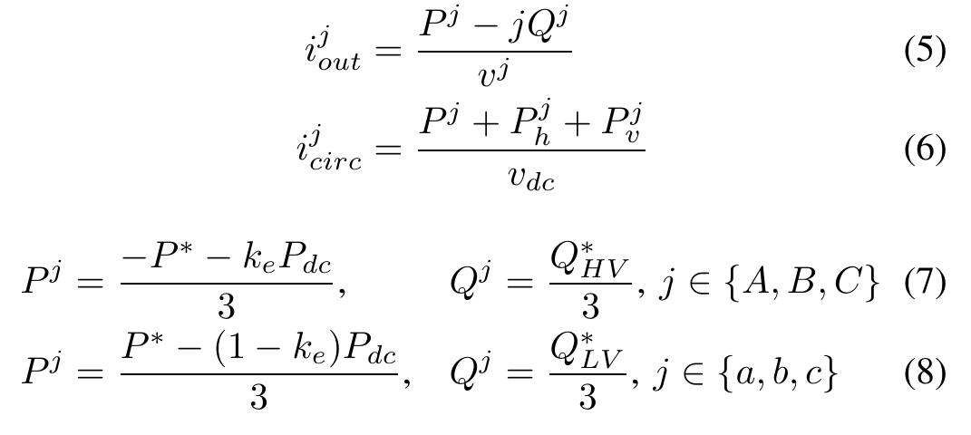 The model equations of the current solver that calculates