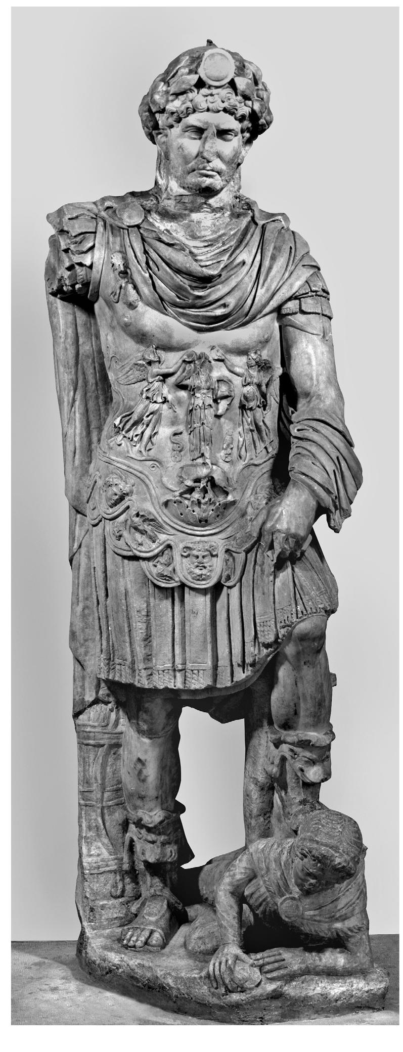 S. 18-19 | headless cuirassed statues of roman emperors from
